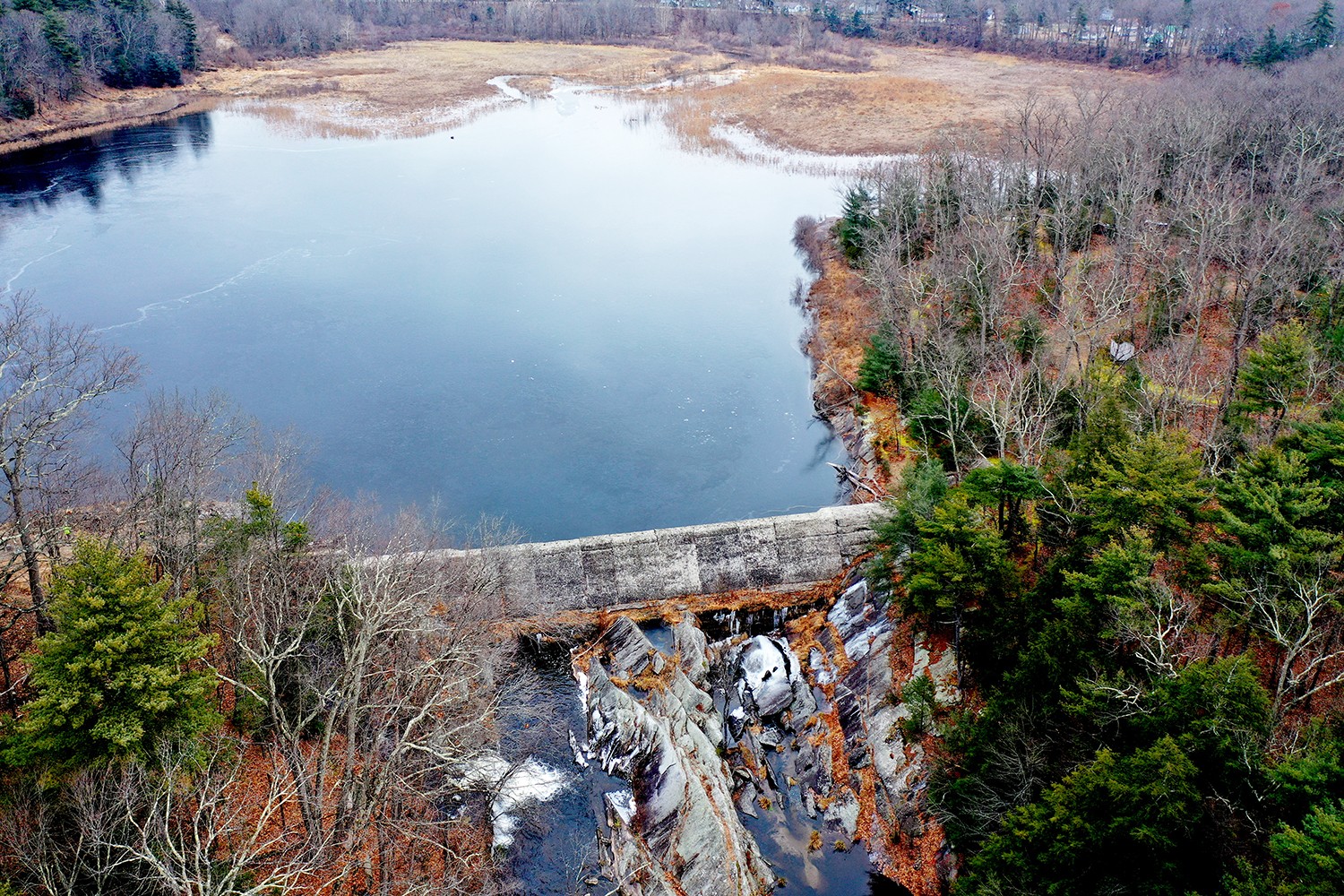 Dam Rehabilitation, Catskills | Allman Environmental Services Photography